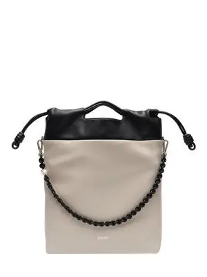 Loewe Flamenco Leather Clutch Black