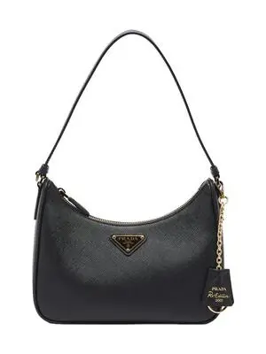 Prada Re-edition 2005 Mini Shoulder Bag - Black