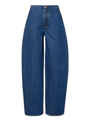 JIL SANDER Barrel-leg Jeans - Blue