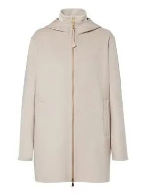 Moncler Wool And Cashmere Detachable Vest Jacket - Beige