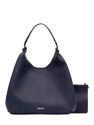 Dkny Paula Knotted-handle Tote Bag - Blue