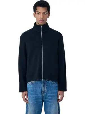 Our Legacy High-neck Zip-up Jacket - Black