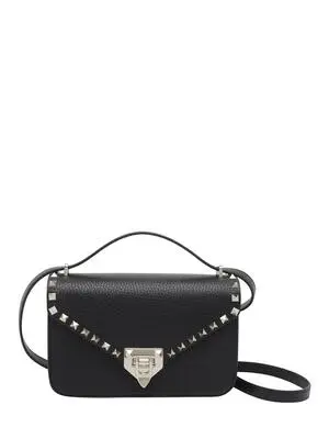 Valentino Garavani Small Rockstud Crossbody Bag - Black