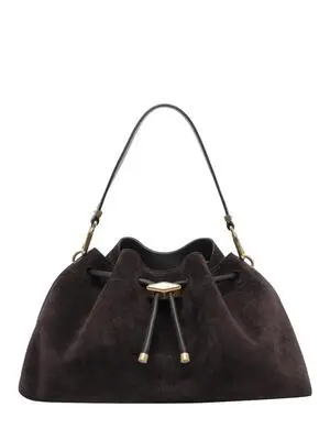 JIMMY CHOO Medium Cinch Bag - Brown