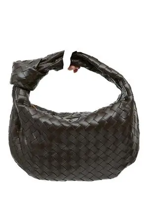 Bottega Veneta Teen Jodie Handbag - Brown