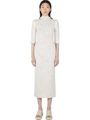 Sportmax Crisma Floral Motif Knit Dress - Multicolor