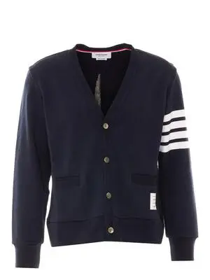 Thom Browne 4-bar Cardigan - Black