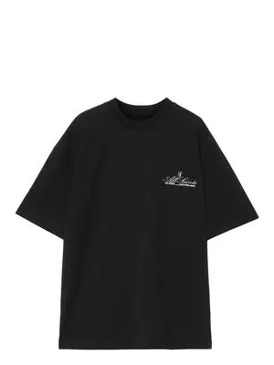 ALLSAINTS Skullcup Las Vegas Oversized Soccer T-shirt - Black