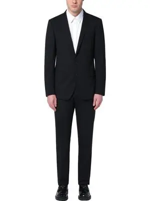 Dolce & Gabbana Single-breasted Virgin Wool Suit - Black