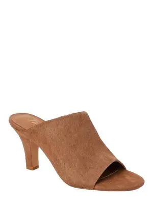 Matisse Dante Genuine Calf Hair Slide Sandal - Brown
