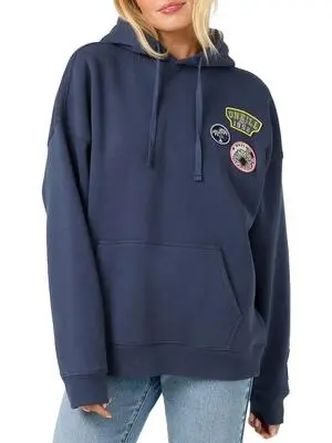 O'Neill Patches Oversized Hoodie - Navy