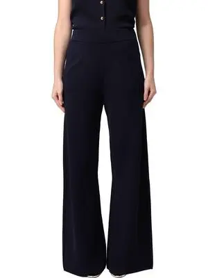 MAX MARA Max Mara High-Waisted Wide-Leg Knit Wool Trousers