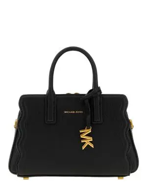 Michael Kors Laila Mini Leather Handbag - Black