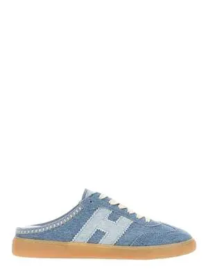 Hogan Casual Denim Slip-on Sneakers - Brown