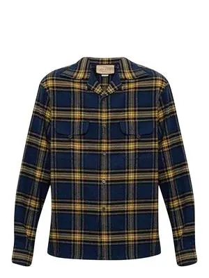 Gucci Checked Shirt - Blue