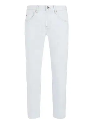 Gucci Cropped Tapered Jeans - Blue