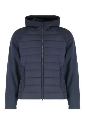 Paul & Shark Hooded Technical Jacket - Blue