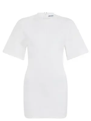 ALEXANDER WANG Alexander Wang Fitted Mini Dress With Short Sleeves