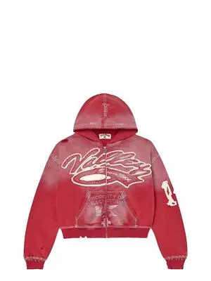 VALE FOREVER Zip Up Hoodie - Burn