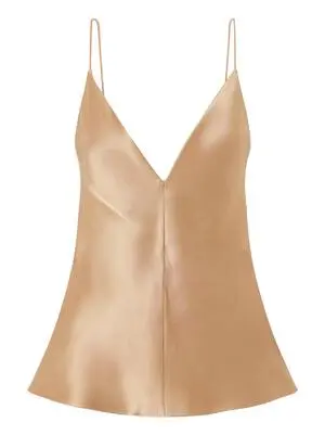 Gabriela Hearst Gabriela Hearst Maria Silk-Satin Tank Neutrals
