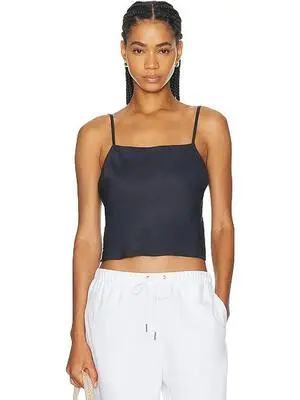 LESET LESET Daniel Square Neck Tank Top Midnight