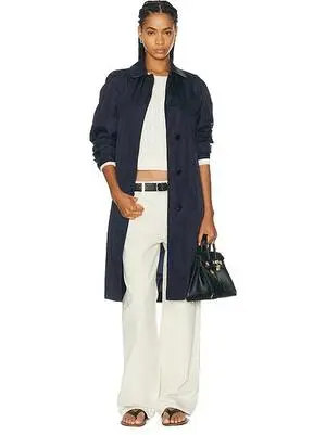 Burberry Tickhill Coat - Navy