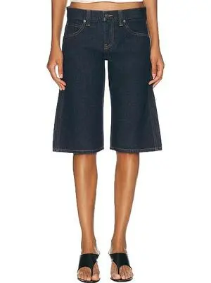 Khaite Kinga Denim Culottes - Benson