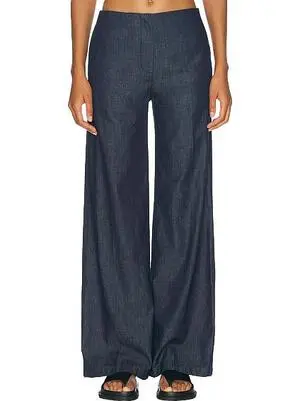 JIL SANDER Wide Leg Trousers - Magnet