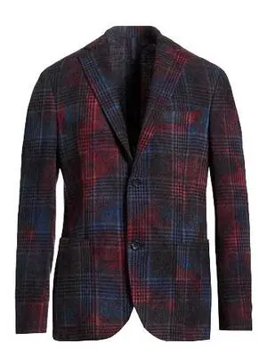 Montedoro Blazer Size Virgin Wool - Blue