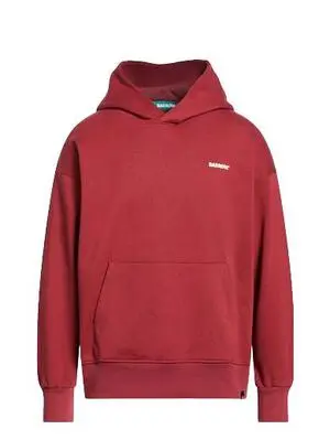 BARROW Cotton Fleece Hooded Sweatshirt - Red