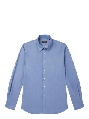 SLOWEAR Cotton-twill Shirt - Blue