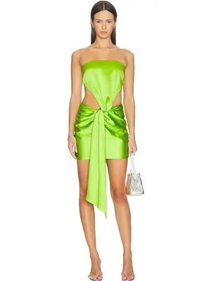 Superdown Bronnie Strapless Mini Dress - Green
