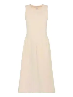 Calvin Klein Sleeveless Midi Dress - Neutrals