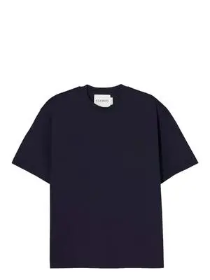 Closed Logo-embroidered T-shirt - Blue