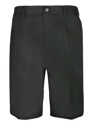 DELL'OGLIO Pressed-crease Tailored Shorts - Grey