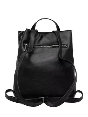 Desigual Eyelet Embellished Studded Backpack - Black