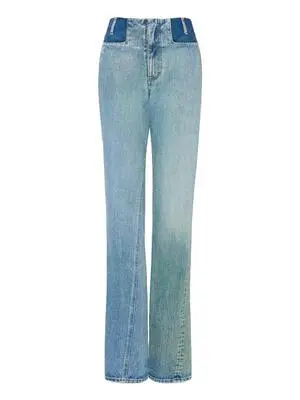 MAISON MARGIELA Patchwork Slim-fit Jeans - Blue