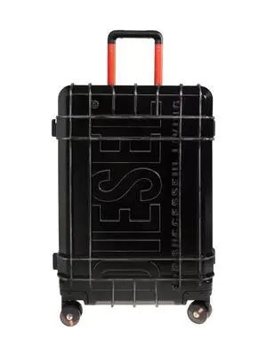 DIESEL® Embossed Logo Suitcase - Black