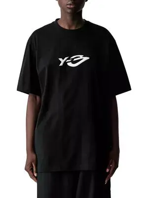 Y3 Liquid Logo Short Sleeve T-shirt