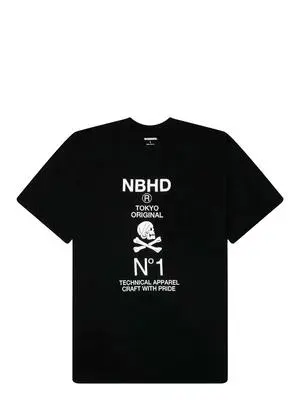 NEIGHBORHOOD Ss-8 Logo-print T-shirt - Black