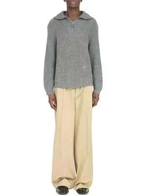 MAISON MARGIELA Distressed Shetland Sweater - Grey