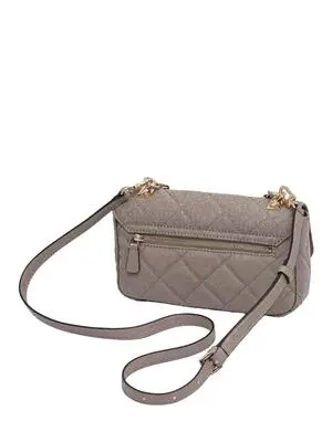 Guess Libby Quilted Shoulder Bag - Neutrals