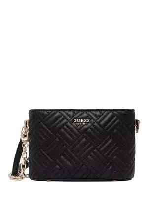 Guess Quilted Finish Shoulder Bag - Black