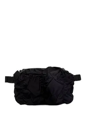 COTE & CIEL Ruched Belt Bag - Black