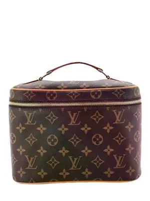 LOUIS VUITTON Monogram Canvas Bb Pouch - Brown