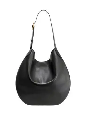 NILI LOTAN Jagger Leather Tote Bag - Black