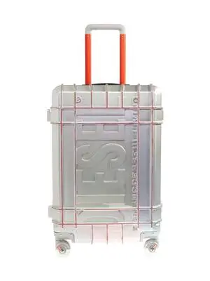 DIESEL® Embossed Logo Trolley - Silver