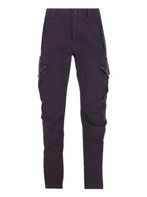 C.P. COMPANY Belt-loop Casual Pants - Black