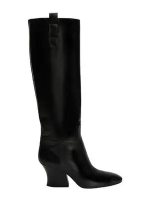 JIL SANDER Lune Knee-high Boots - Black