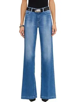 L'AGENCE L'AGENCE Scottie Wide-Leg Jean In Indigo